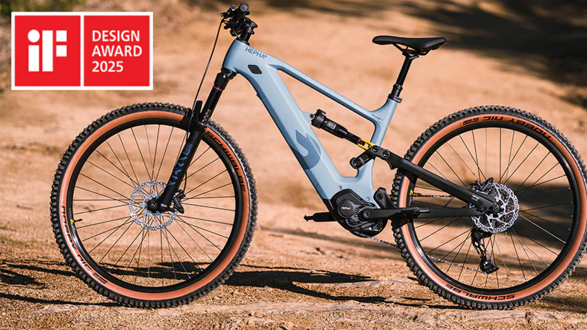HEPHA Mountain 7 Carbon – Winner of the iF Design Award 2025 – HEPHA E-Bike