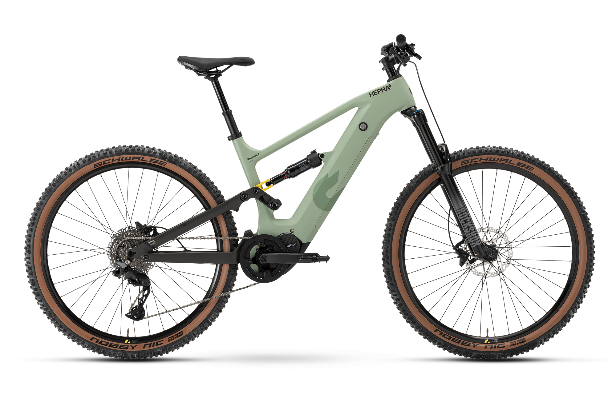 HEPHA Mountain 7 Carbon Long Range - E-MTB – HEPHA E-Bike